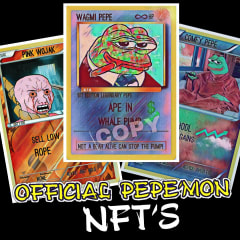 OFFICIAL PEPE'MON NFT'S