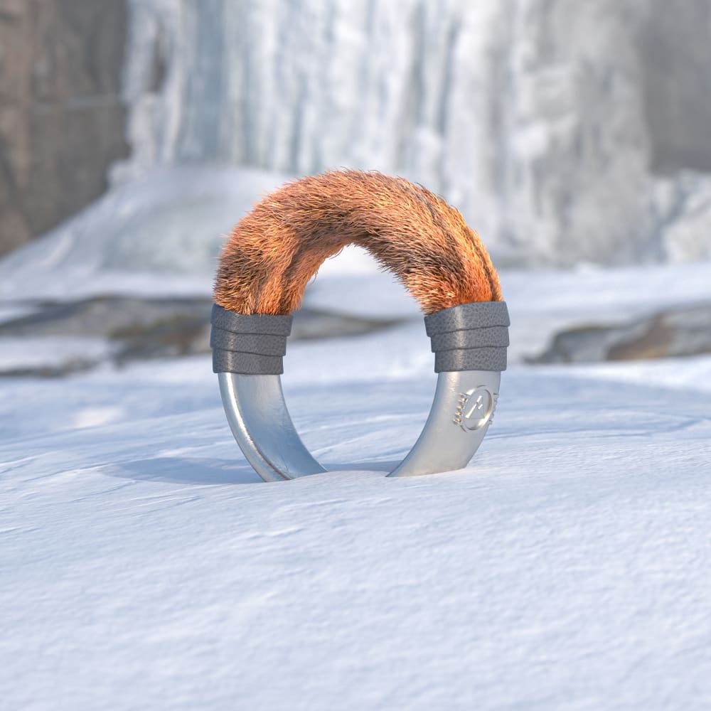 "Corruption Peak" Silver Ring of the Fox +1