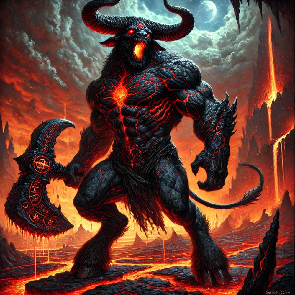 Minotaur: The Infernal Warlord of the Labyrinth