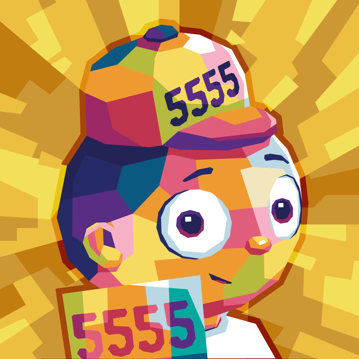 5555 Fan Gold (Iconics 1/1)